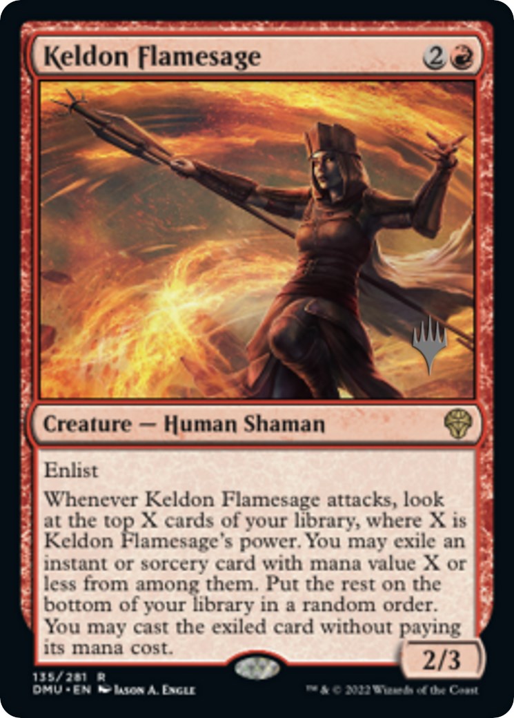 Keldon Flamesage - Promo Pack: Dominaria United - Magic: The Gathering