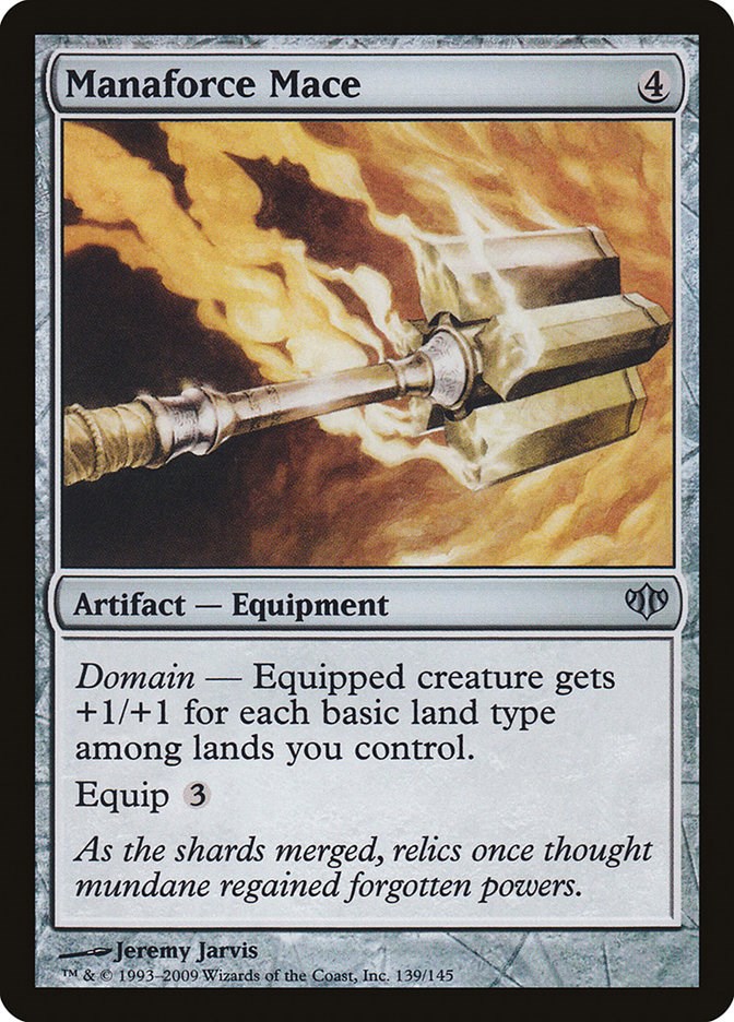 Manaforce Mace - Conflux - Magic: The Gathering