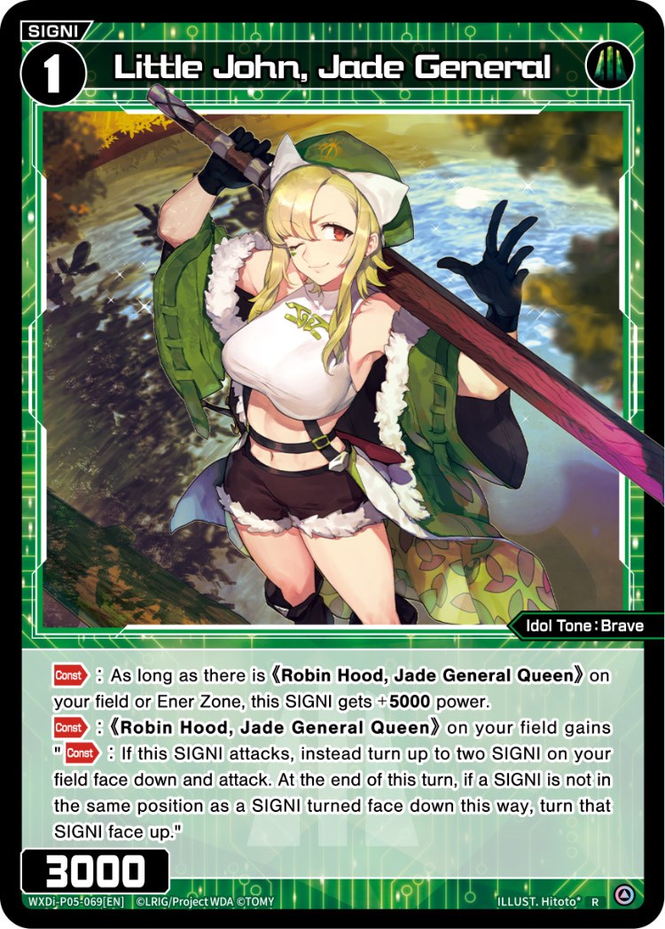 Little John, Jade General - Curiosity Diva - WIXOSS