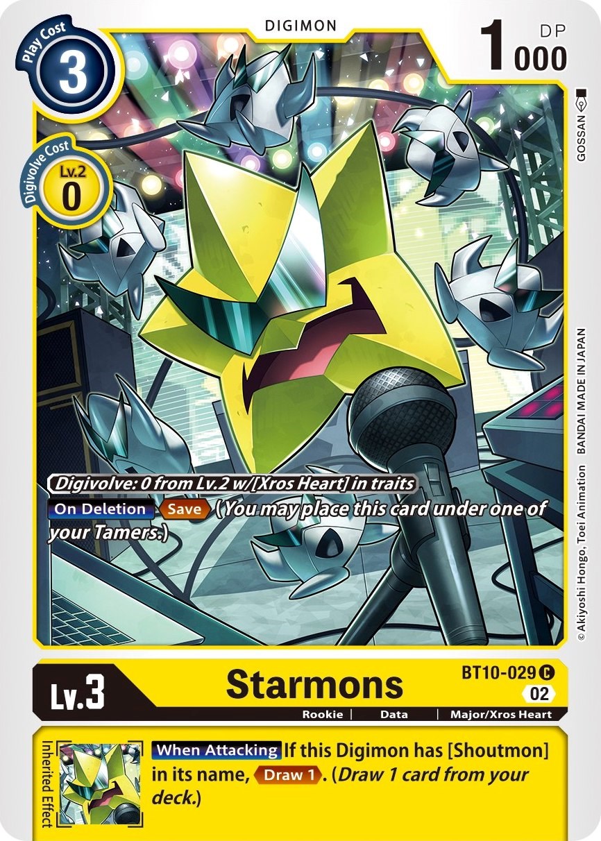 Starmons - Xros Encounter - Digimon Card Game