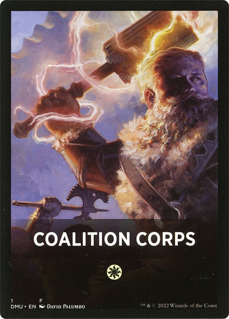 Coalition Corps Theme Card - Dominaria United - Magic: The Gathering