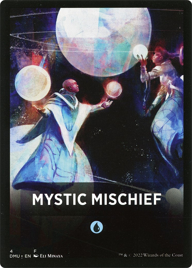 Mystic Mischief Theme Card - Dominaria United - Magic: The Gathering