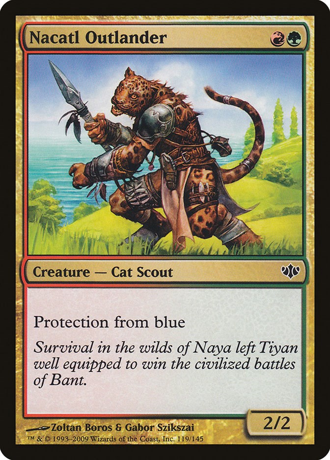 Nacatl Outlander - Conflux - Magic: The Gathering