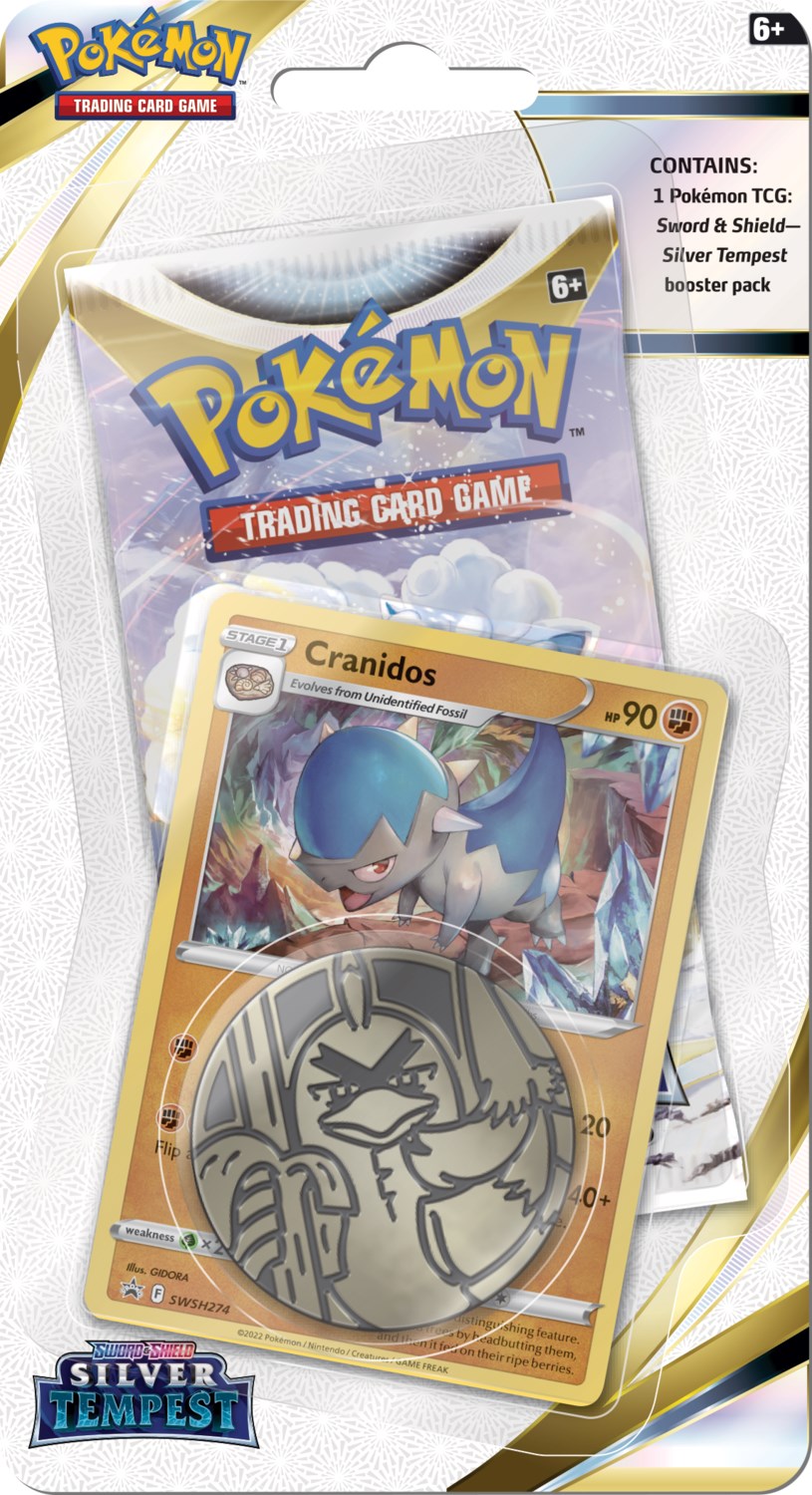 Silver Tempest Single Pack Blister [Cranidos] - SWSH12: Silver Tempest ...
