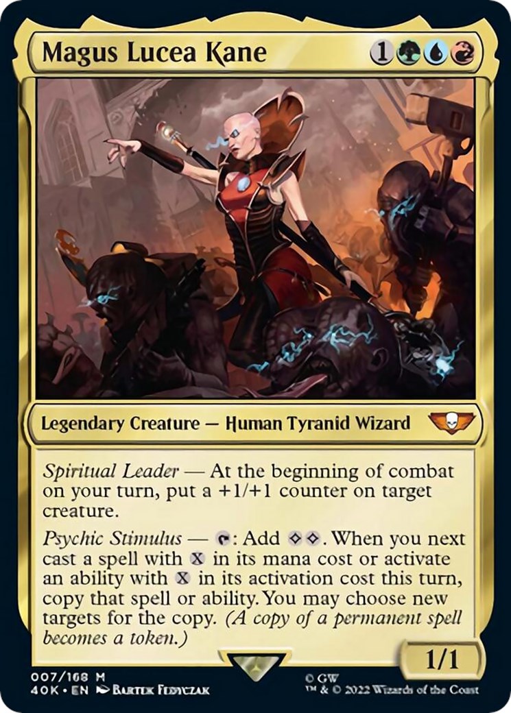 Magus Lucea Kane (Surge Foil) - Universes Beyond: Warhammer 40,000 ...