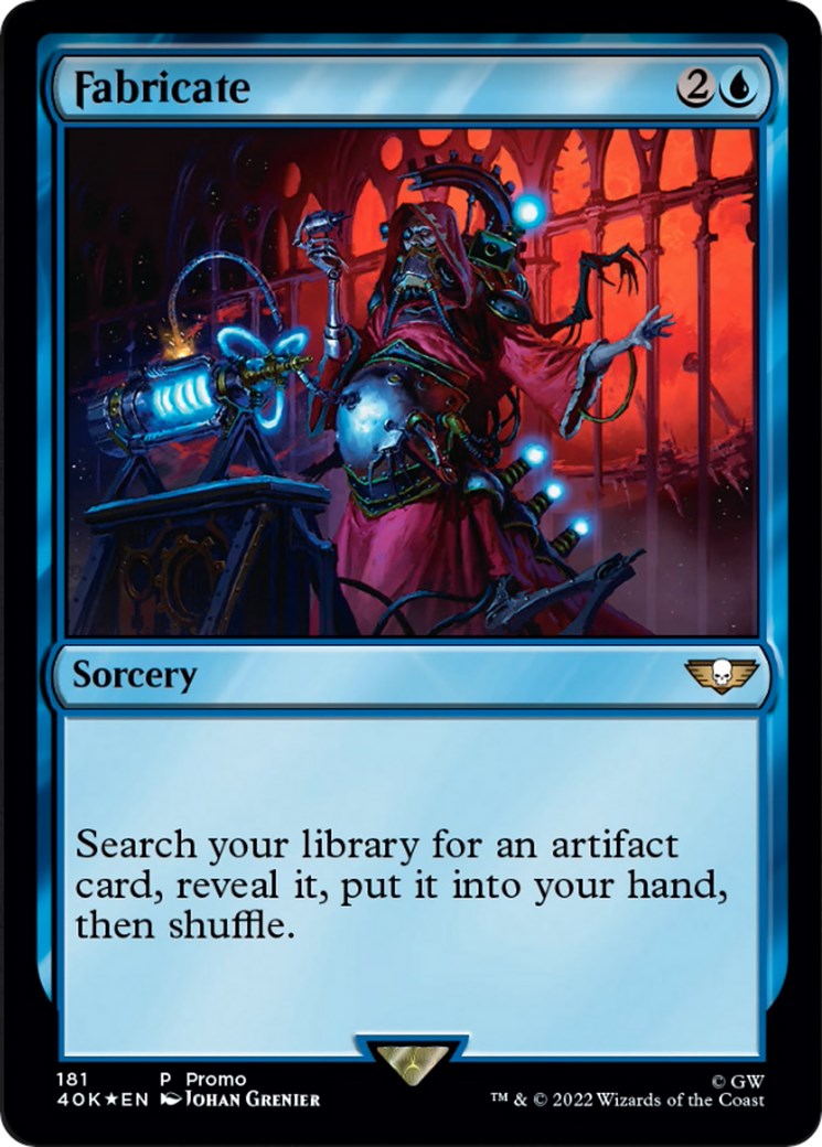 Fabricate - Launch Party & Release Event Promos - Magic: The Gathering