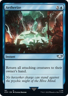 Aetherize - Universes Beyond: Warhammer 40,000 - Magic: The Gathering