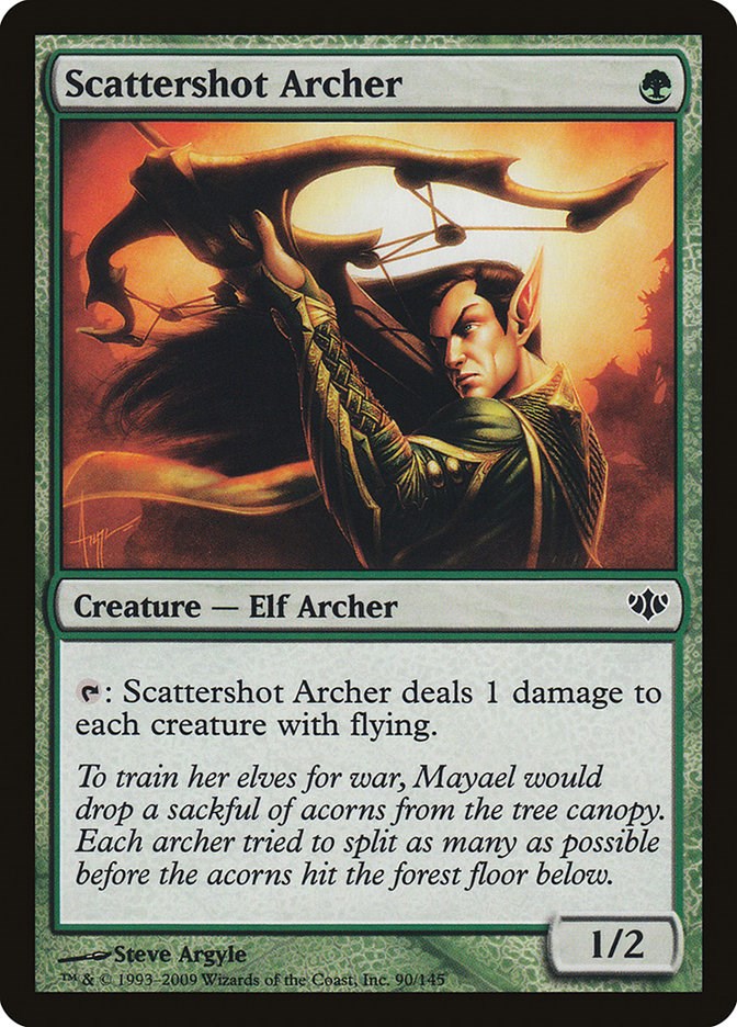 Scattershot Archer - Conflux - Magic: The Gathering