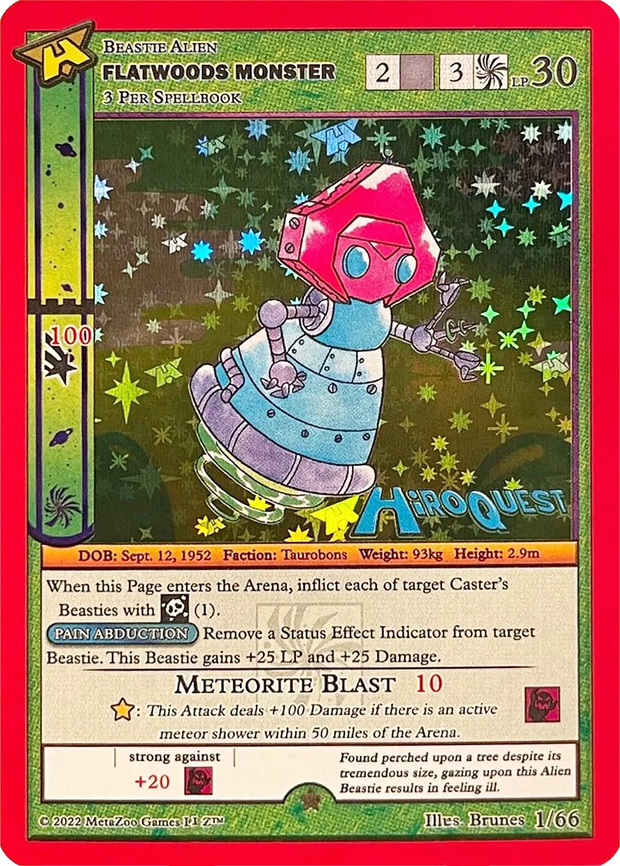 Flatwoods Monster - Hiroquest Promos - MetaZoo