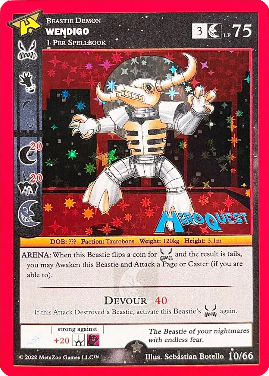 Wendigo - Hiroquest Promos - MetaZoo