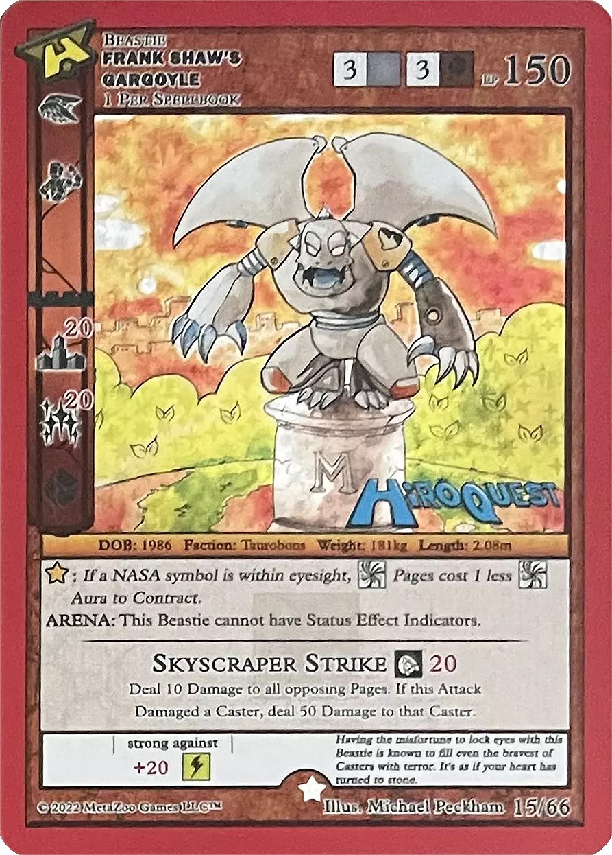 Frank Shaw's Gargoyle - Hiroquest Promos - MetaZoo