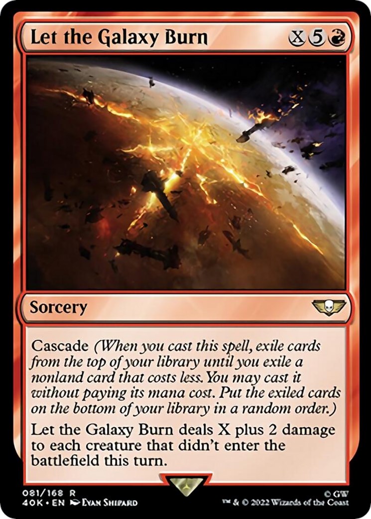 Let the Galaxy Burn - Universes Beyond: Warhammer 40,000 - Magic: The ...