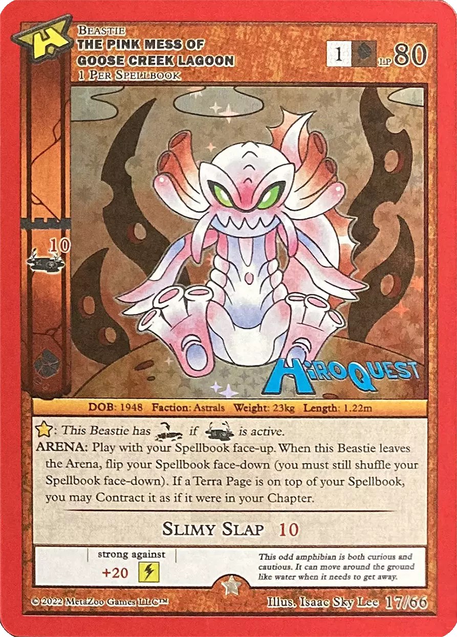 The Pink Mess of Goose Creek Lagoon - Hiroquest Promos - MetaZoo