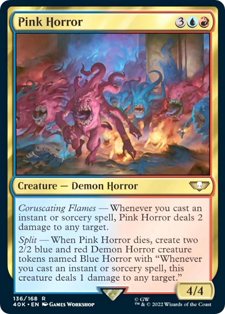 Pink Horror - Universes Beyond: Warhammer 40,000 - Magic: The Gathering