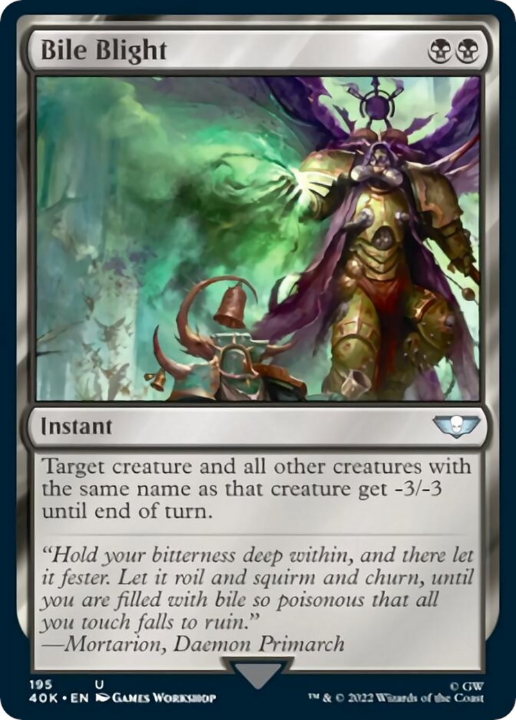 Bile Blight (Surge Foil) - Universes Beyond: Warhammer 40,000 - Magic ...