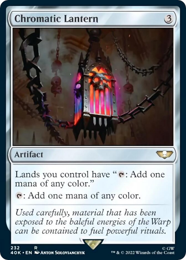 Chromatic Lantern (Surge Foil) - Universes Beyond: Warhammer 40,000 ...