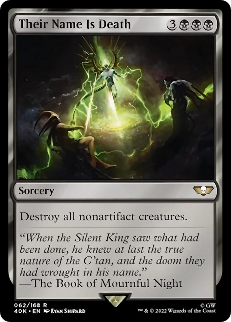 Their Name Is Death - Universes Beyond: Warhammer 40,000 - Magic: The ...