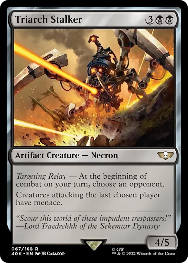Triarch Stalker - Universes Beyond: Warhammer 40,000 - Magic: The Gathering