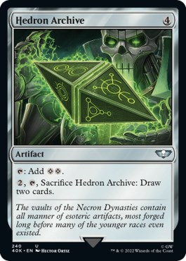 Hedron Archive - Universes Beyond: Warhammer 40,000 - Magic: The Gathering