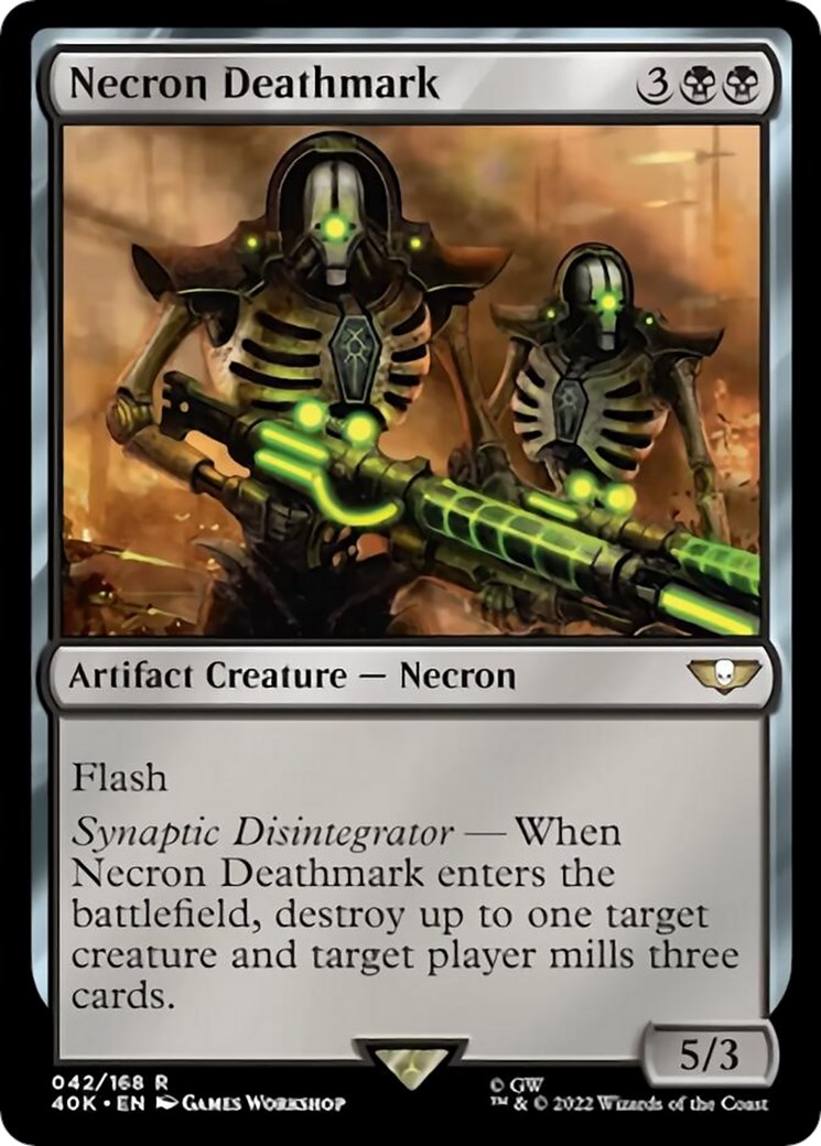 Necron Deathmark (Surge Foil) - Universes Beyond: Warhammer 40,000 ...