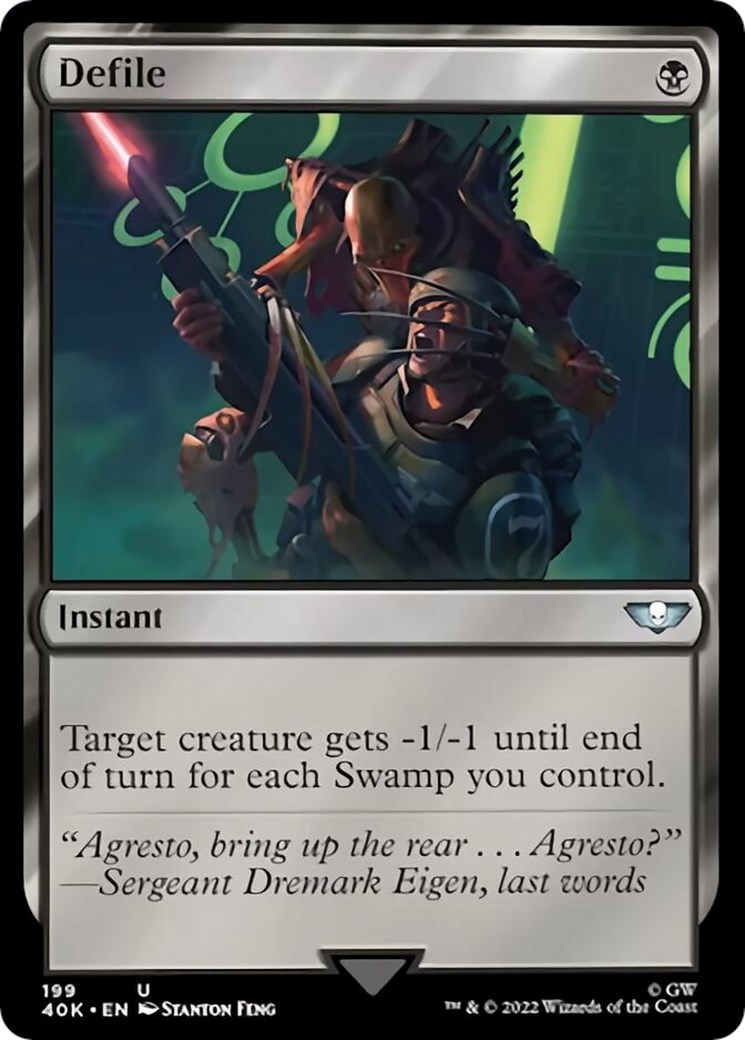 Defile (Surge Foil) - Universes Beyond: Warhammer 40,000 - Magic: The ...