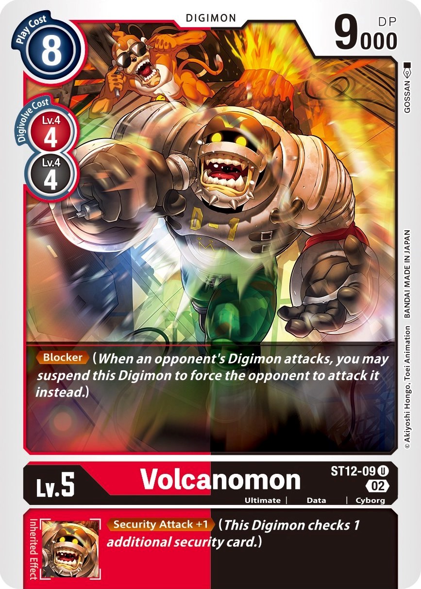 Volcanomon - Starter Deck 12: Jesmon - Digimon Card Game