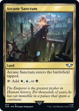 Arcane Sanctum - Universes Beyond: Warhammer 40,000 - Magic: The Gathering