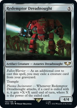 Redemptor Dreadnought - Universes Beyond: Warhammer 40,000 - Magic: The ...