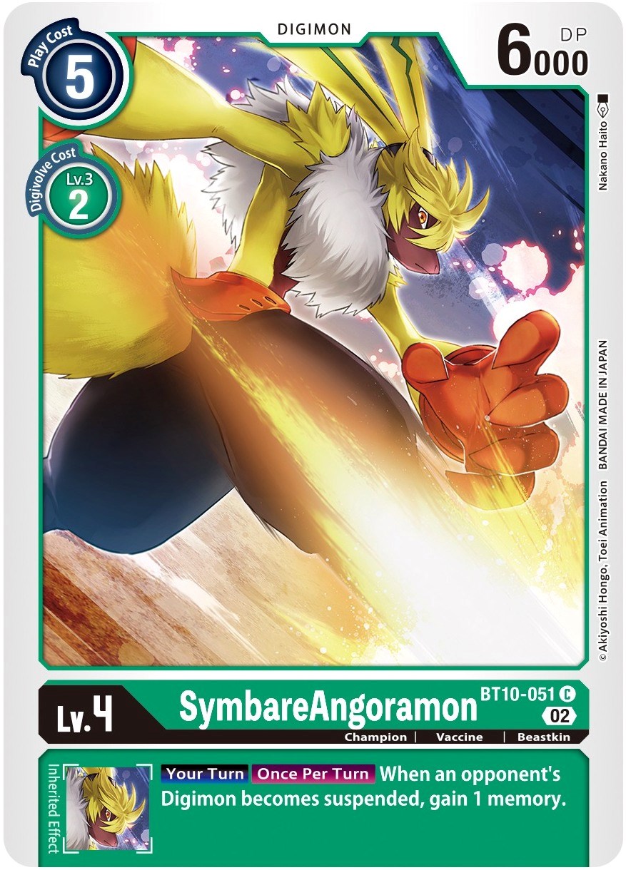 SymbareAngoramon - Xros Encounter - Digimon Card Game