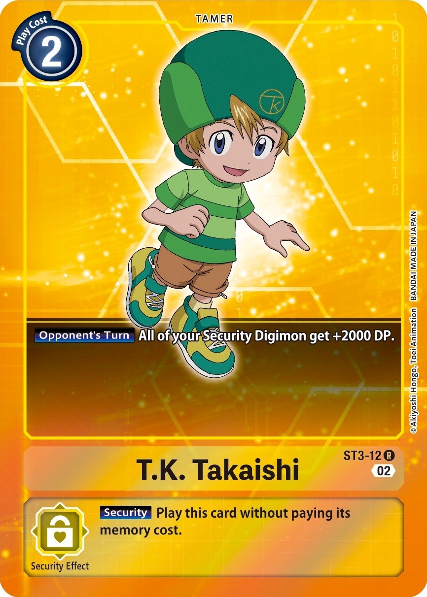 T.K. Takaishi (Alternate Art) - Starter Deck 12: Jesmon - Digimon Card Game