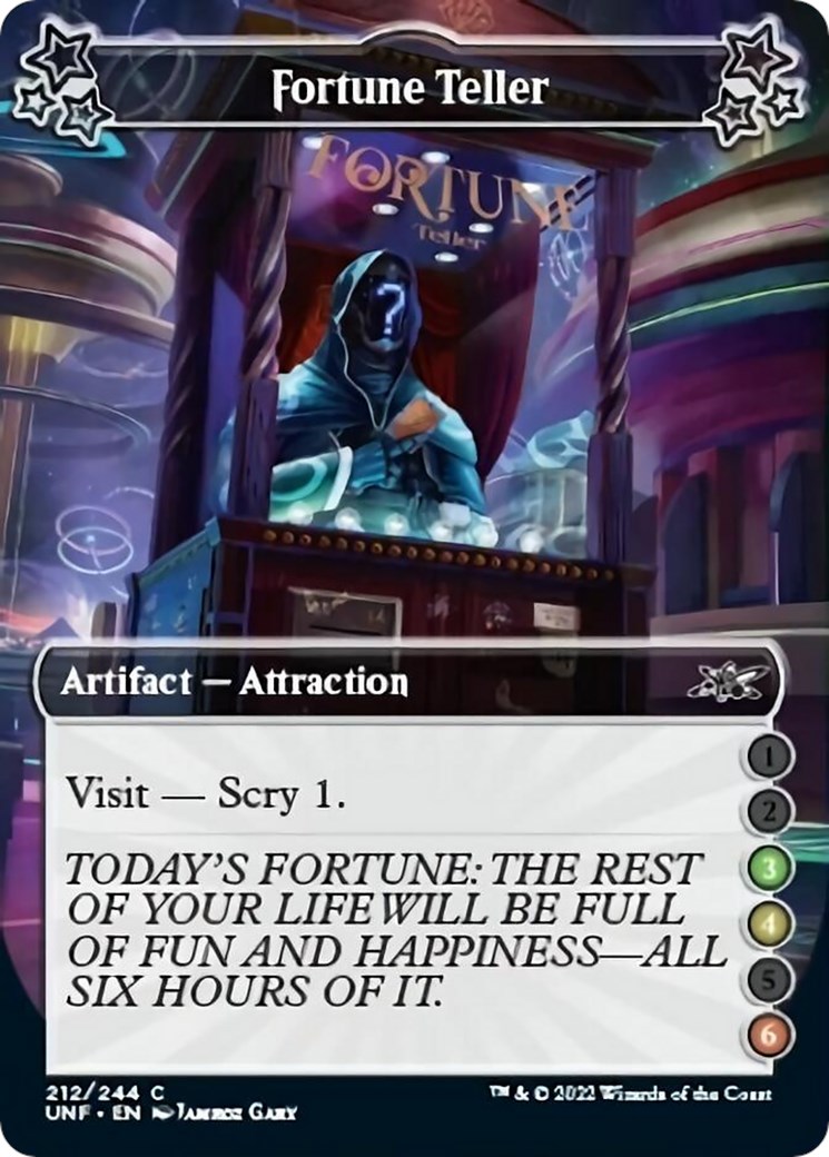 Fortune Teller (3-4-6) - Unfinity - Magic: The Gathering