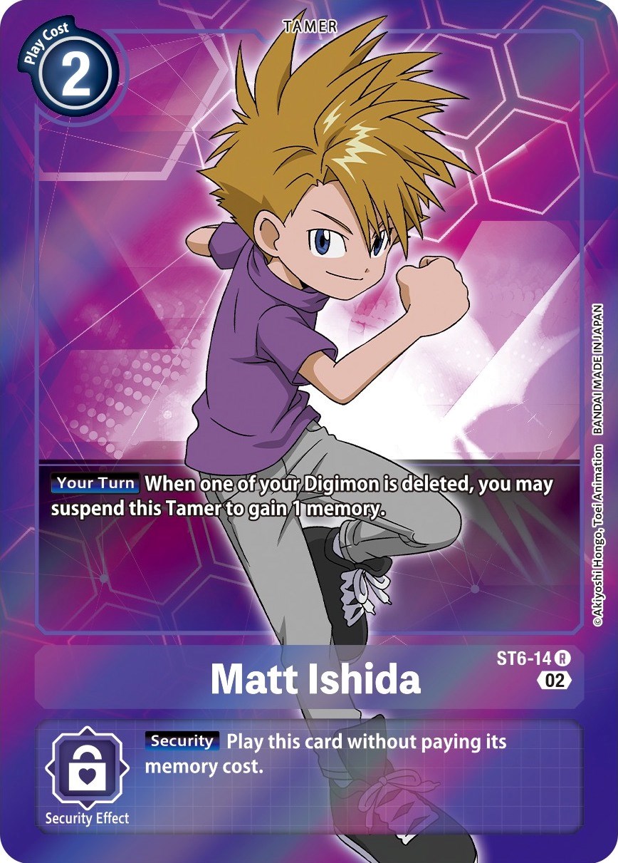 Matt Ishida (Alternate Art) - Starter Deck 13: Ragnaloardmon - Digimon ...