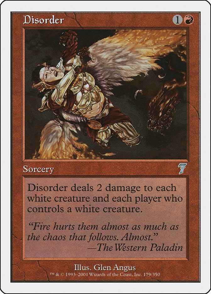 Disorder - 7th Edition - Magic: The Gathering