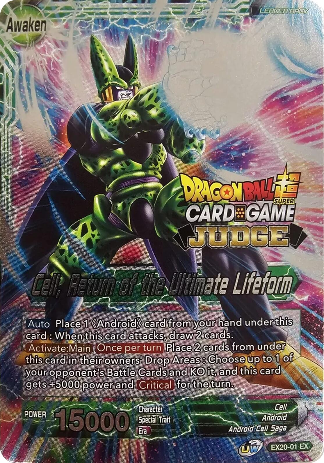 Cell // Cell, Return of the Ultimate Lifeform (Judge Pack Vol.12 ...