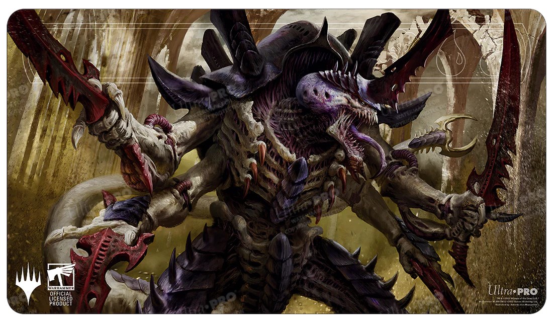Warhammer 40K Commander The Swarmlord Playmat for Magic: The Gathering ...
