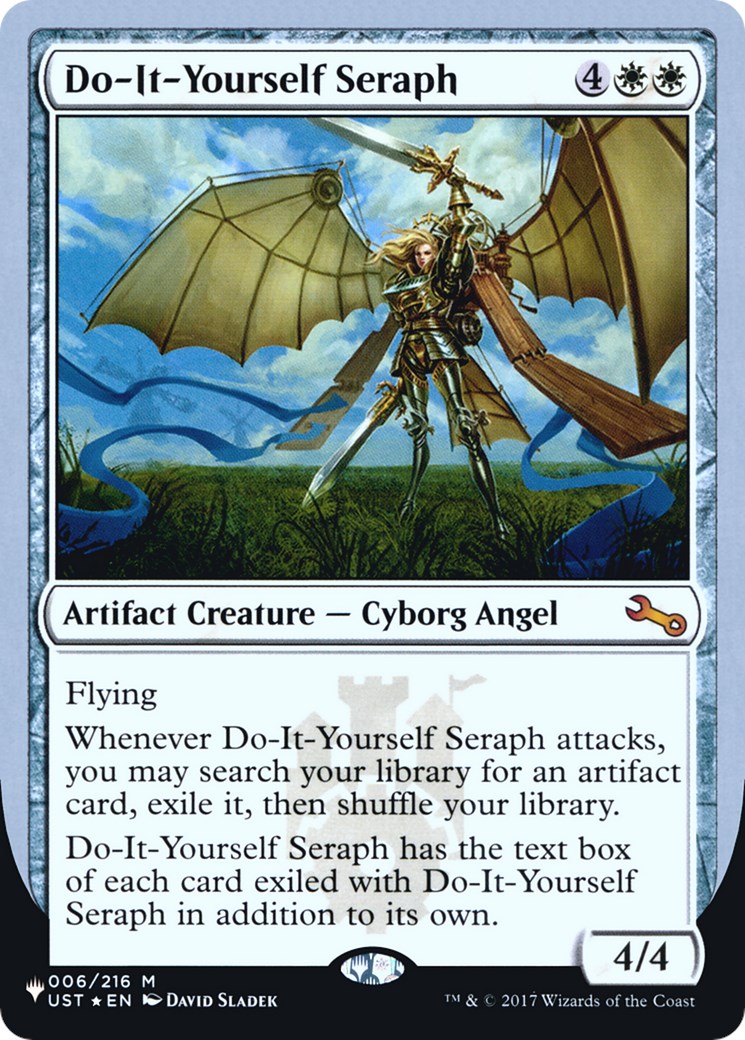 Do-It-Yourself Seraph - The List Reprints - Magic: The Gathering