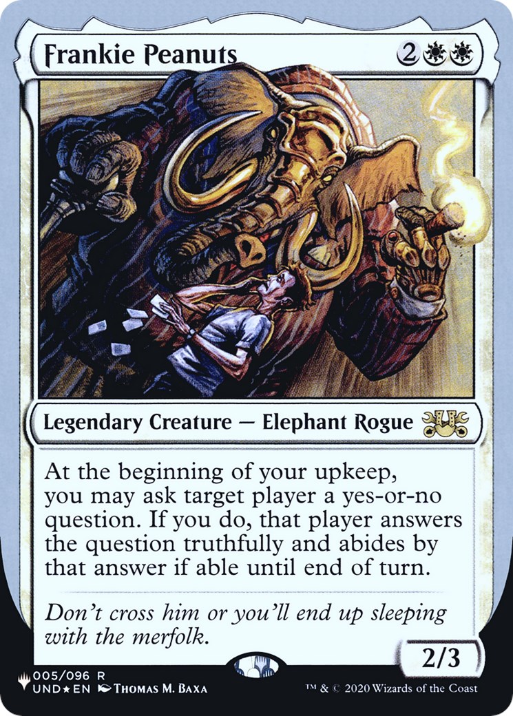 Frankie Peanuts - The List Reprints - Magic: The Gathering