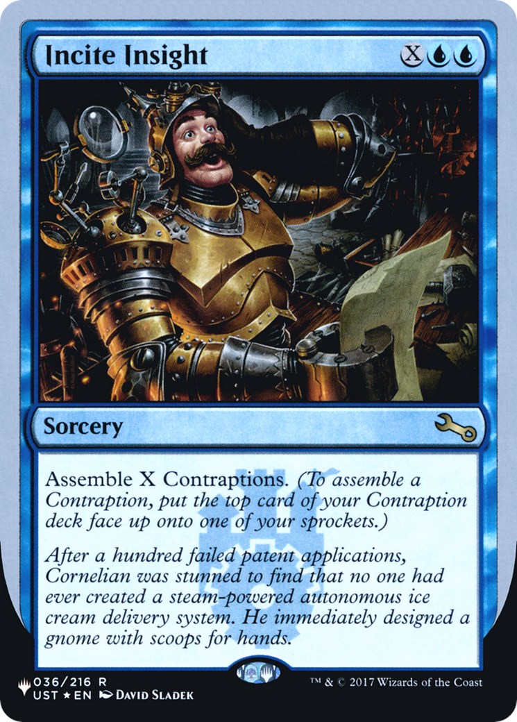 Incite Insight - The List Reprints - Magic: The Gathering
