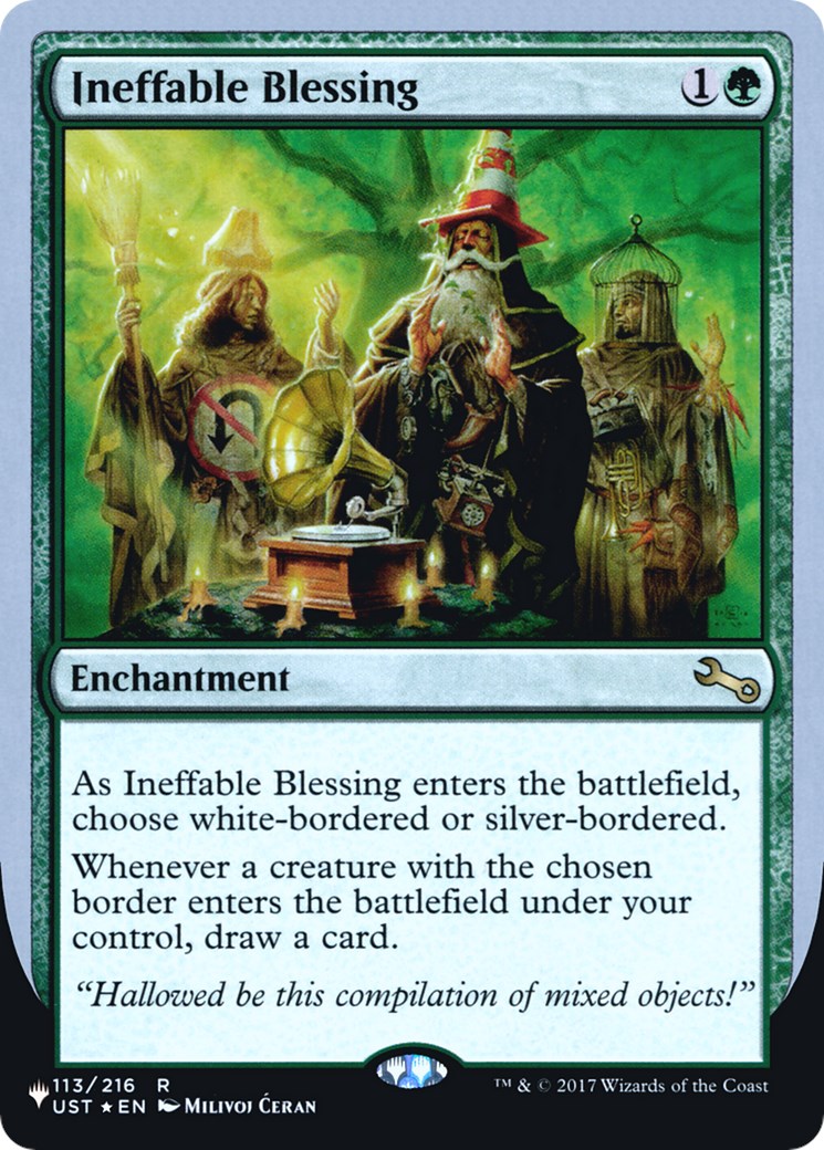 Ineffable Blessing (C) - The List Reprints - Magic: The Gathering