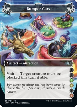 Bumper Cars (3-4-6) - Unfinity - Magic: The Gathering