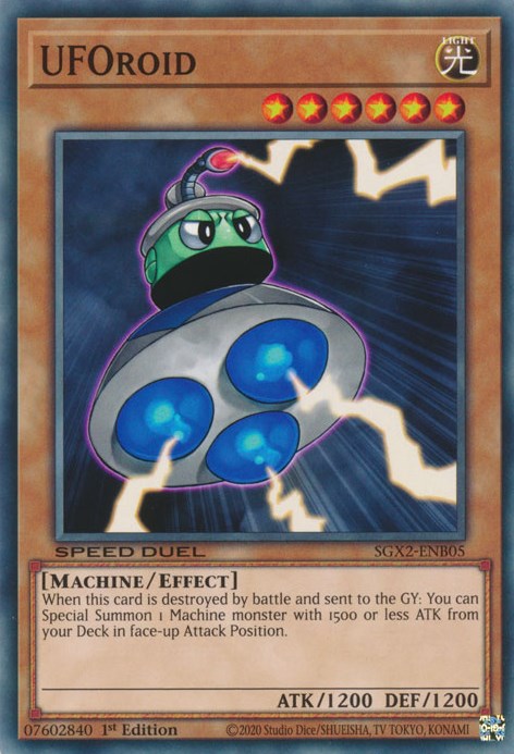 UFOroid - Speed Duel GX: Midterm Paradox - YuGiOh