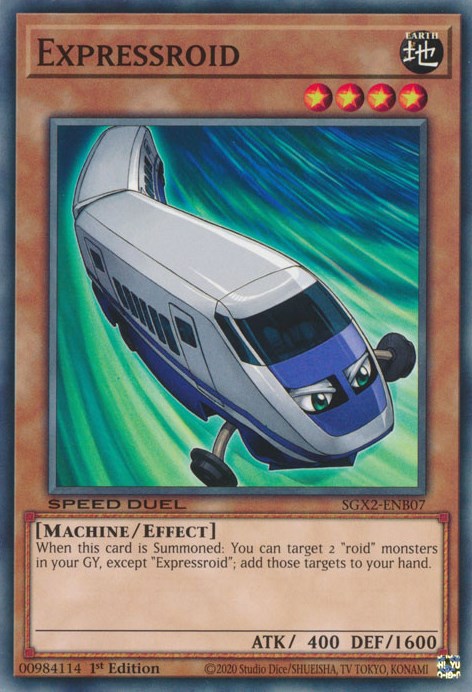 Expressroid - Speed Duel GX: Midterm Paradox - YuGiOh