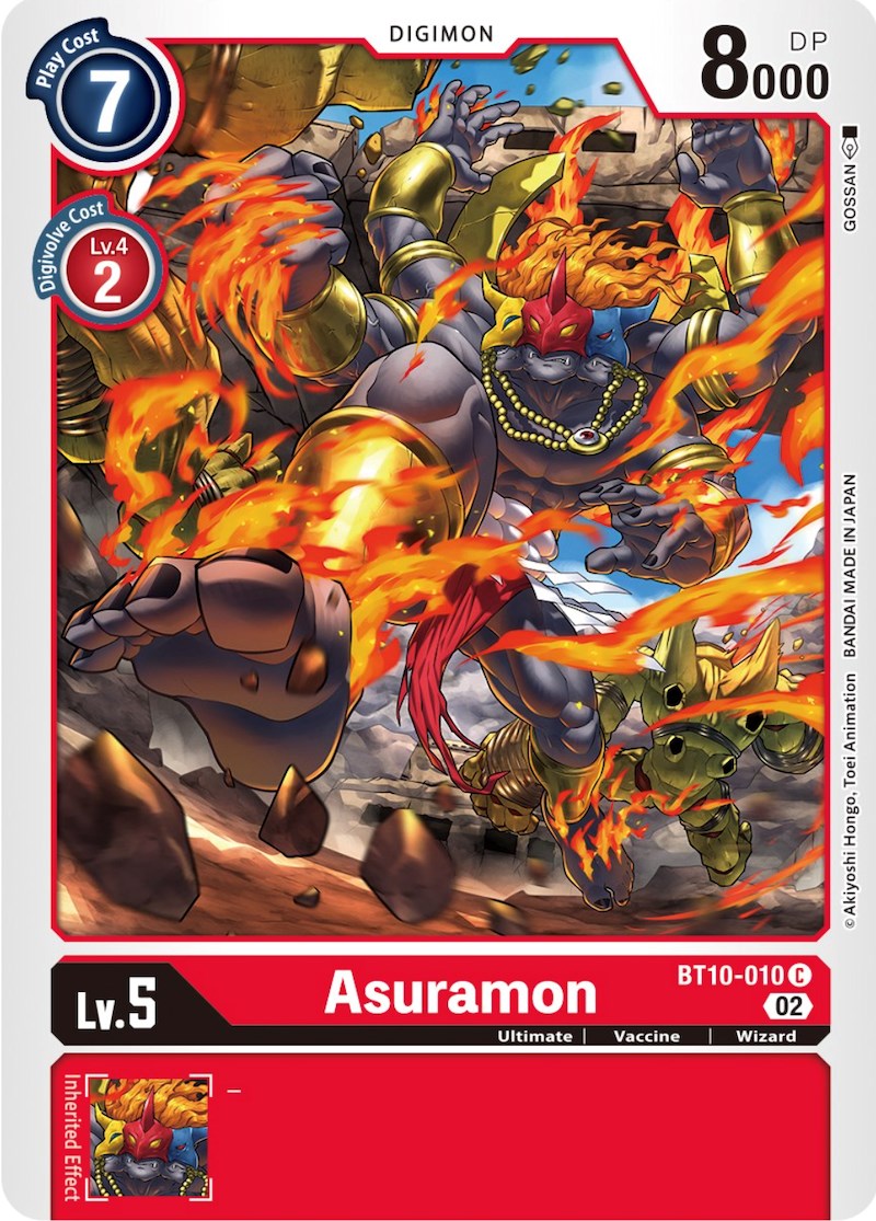 Asuramon - Xros Encounter - Digimon Card Game