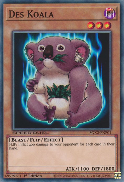 Des Koala - Speed Duel GX: Midterm Paradox - YuGiOh