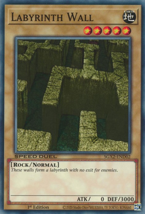 Labyrinth Wall - Speed Duel GX: Midterm Paradox - YuGiOh