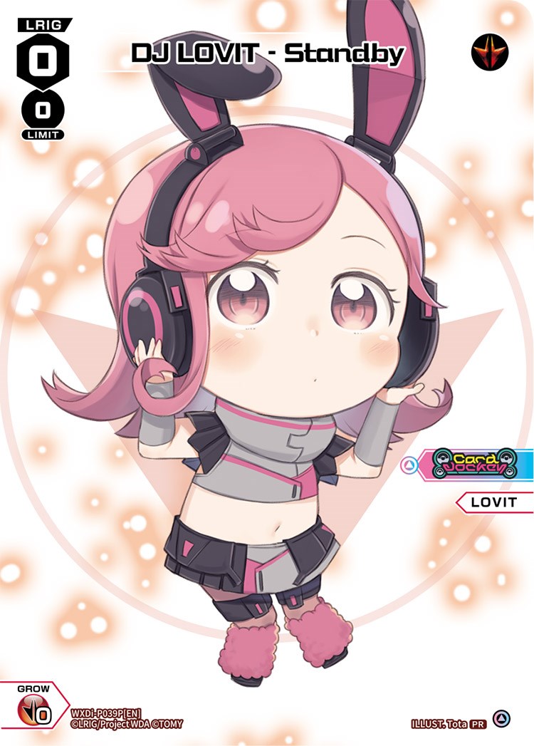 DJ LOVIT - Standby (Chibi) (Parallel Foil) - Promo Cards - WIXOSS