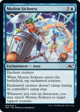 Motion Sickness - Unfinity - Magic: The Gathering