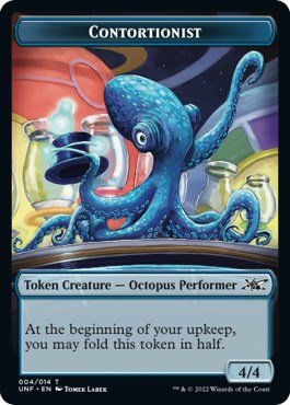 Contortionist Double-Sided Token - Unfinity - Magic: The Gathering