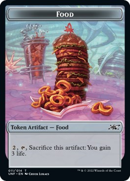 Food Token (011) - Unfinity - Magic: The Gathering