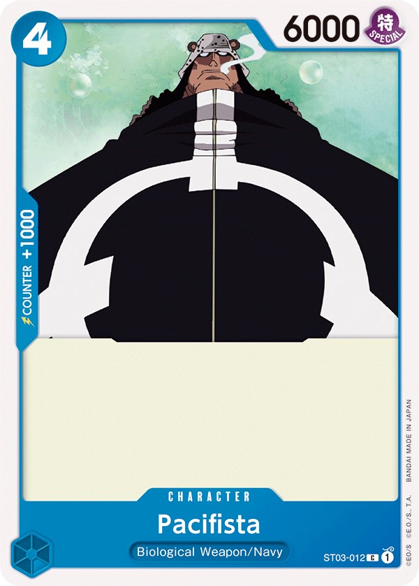 Pacifista - Starter Deck 3: The Seven Warlords of The Sea - One Piece ...